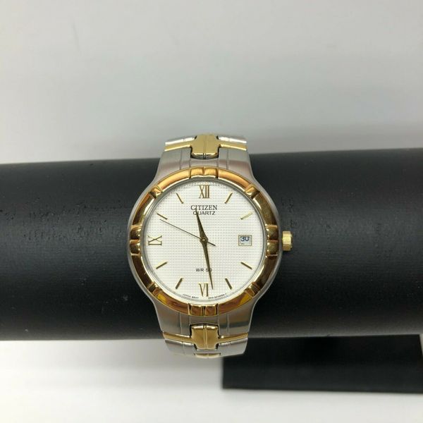 Citizen Quartz Two Tone Watch Model 2510-S029261 | WatchCharts Marketplace