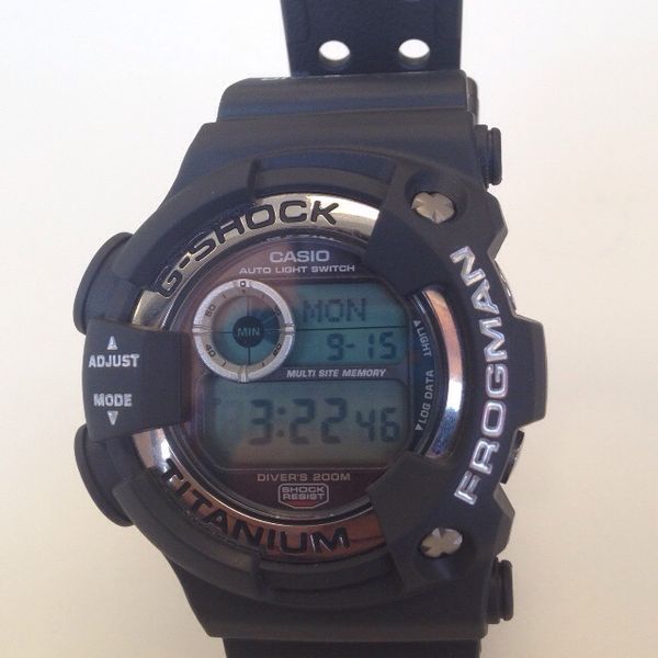 [WTS] "Vintage" G-Shock Frogman Titanium 9900 | WatchCharts Marketplace