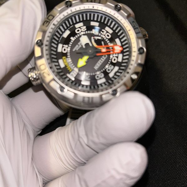 Citizen Promaster (RARE) Aqualand EcoDrive Diver Watch BN2021-03E New ...