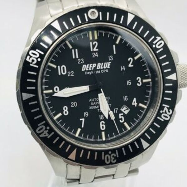 Deep Blue Daynight Ops T25 Dive Watch- Original Logo | WatchCharts