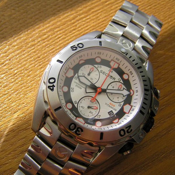 FS: Sector 600 Titanium Chronograph | WatchCharts Marketplace