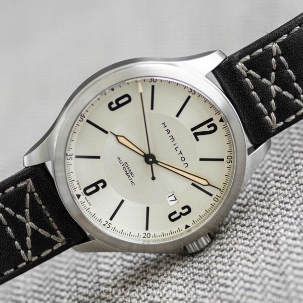 [WTS] Hamilton Khaki Aviation 42mm Beige Dial Automatic Watch, ETA 2824 ...