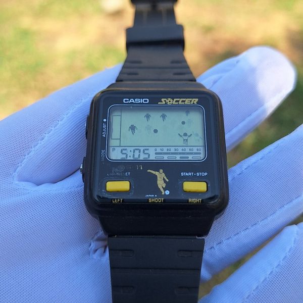 CASIO GAME 228 GS-11 SOCCER Replaced With Volleyball DIGITAL WATCH ...