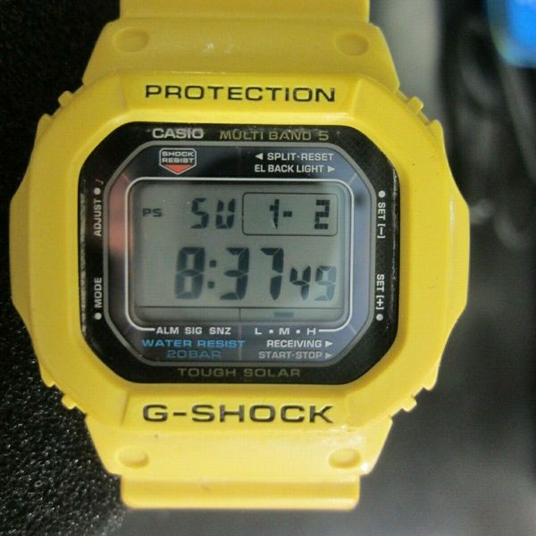 G-Shock Geeshock Casio Watch Gw-M5600A-9 Radio Wave Solar | WatchCharts ...