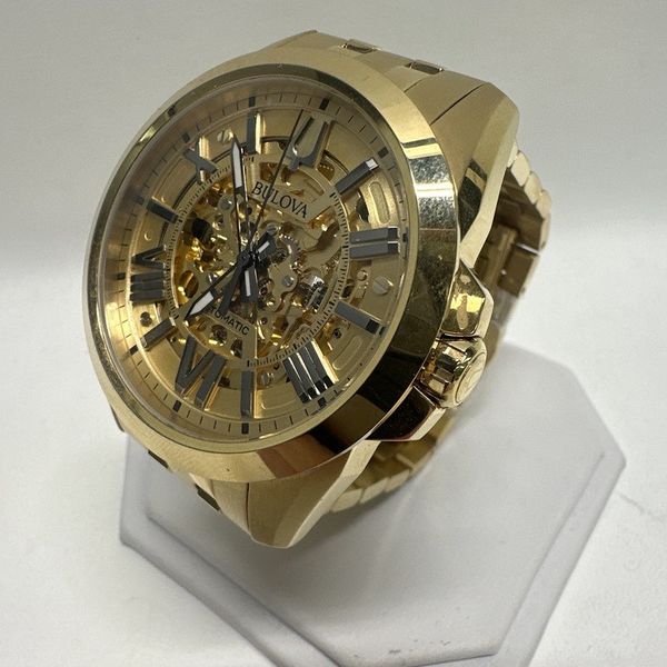 BULOVA 97A162 SKELETON DIAL | WatchCharts Marketplace