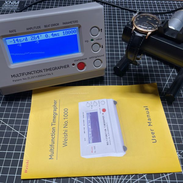 [WTS] Weishi No. 1000 Multifunction Timegrapher for Mechanical Watches ...