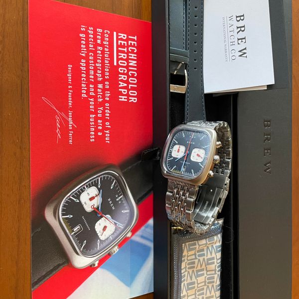 [WTS] New Brew Technicolor Retrograph 38mm Chronograph | WatchCharts