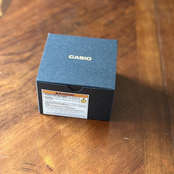 Casio Ring Watch CRW001-1 50th Anniversary - Brand New - IN HAND ...