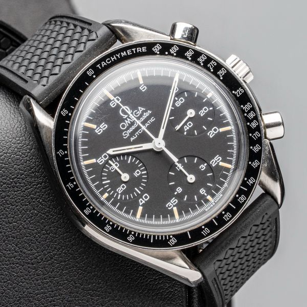 Omega Speedmaster 3510.50 Reduced 39mm on Black Rubber Strap ...