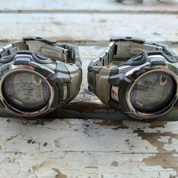Vintage Casio MTG 900 2638 G-Shock Atomic Solar Watch LOT OF 2 WORKING ...