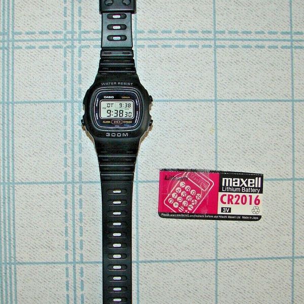 VINTAGE WATCH ""CASIO DW-310" MODULE 690 PRE G SHOCK 300 METERS ...