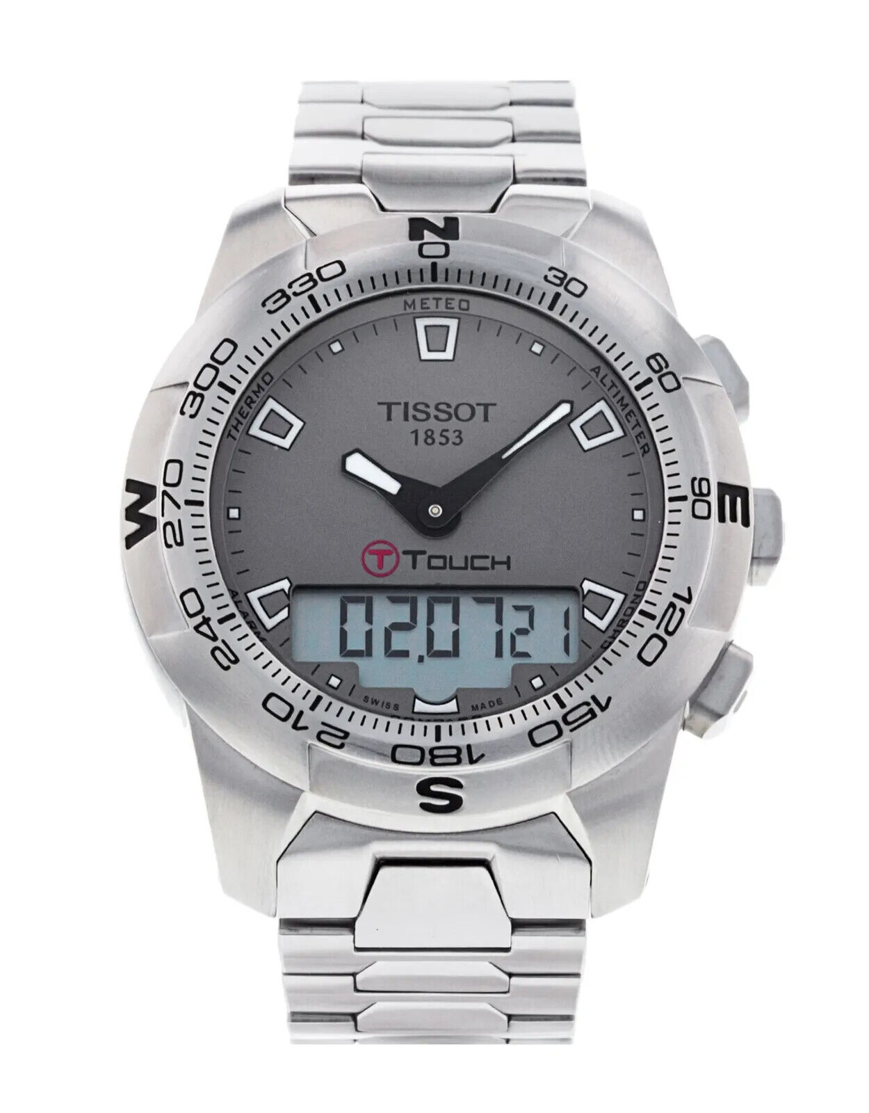 Tissot T-Touch II Rhodium (T047.420.11.071.00) Market Price | WatchCharts