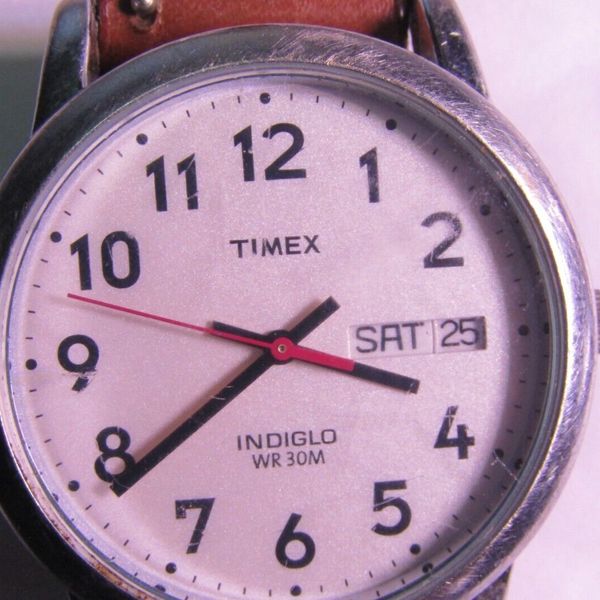 Men's Timex INDIGLO Watch For Parts /repair-38 | WatchCharts Marketplace