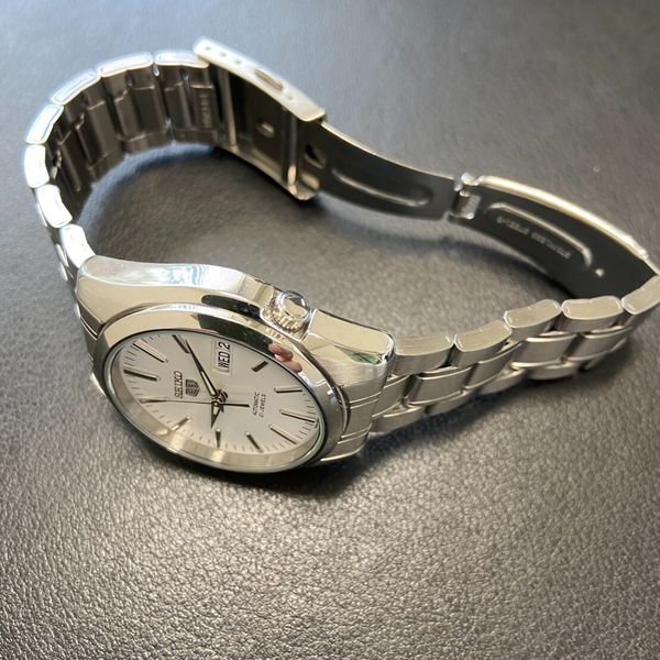 Seiko 5 Automatic White Men's Watch - SNKL41K1 | WatchCharts Marketplace