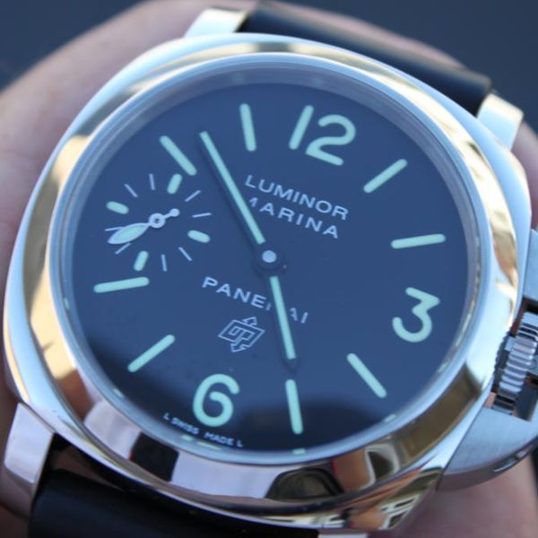 Panerai Luminor Marina PAM 005 mint and complete N series from Boutique ...