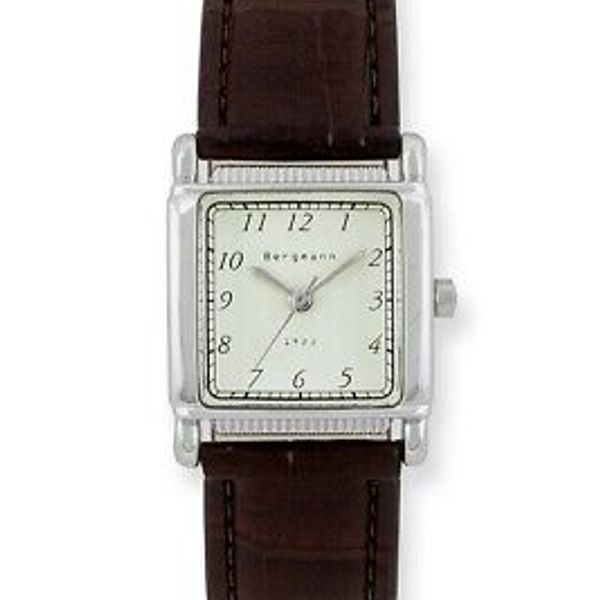 Bergman's Watch Model 1922 Women's Faux Leather Croco Brown ...