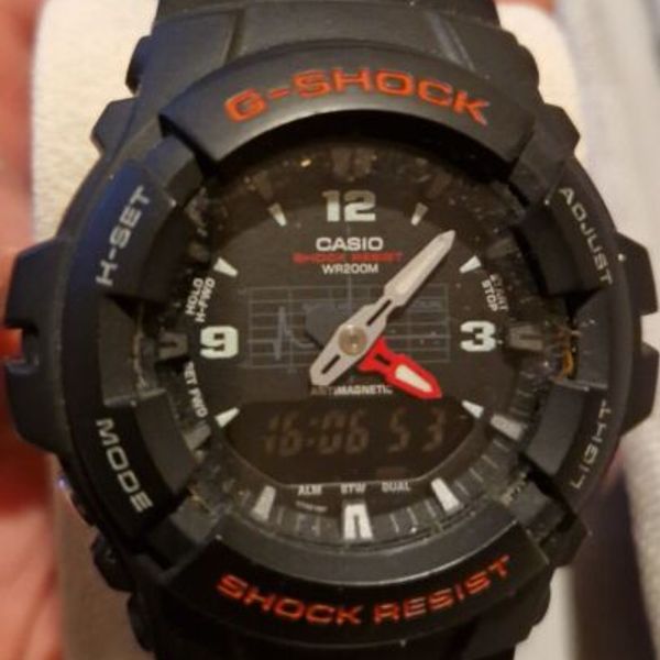 Fully Working Casio G-shock G-100 (5158) Mens Watch in Black ...