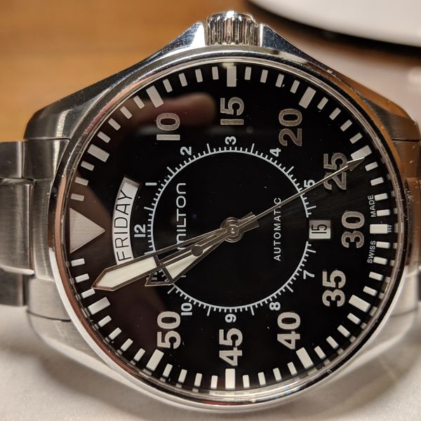 [WTS] Hamilton Khaki Pilot Day Date 42mm (Interstellar Watch) | WatchCharts