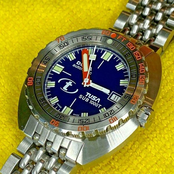 Doxa Automatic Sub 1000T TUSA Limited Edition 027/300 | WatchCharts ...