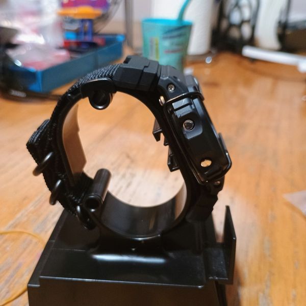 Casio G-Shock DW5600E-1V With Tactical kit installed wire guards and ...