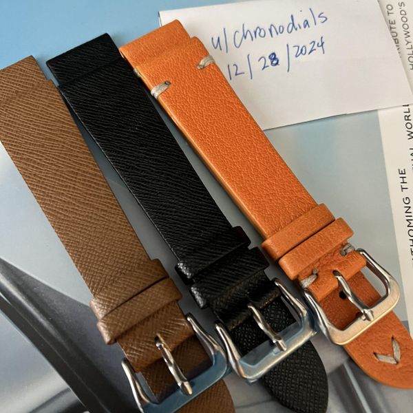 [WTS] 20mm Analog Shift NY watch straps. Three straps for $50.00 | WatchCharts Marketplace