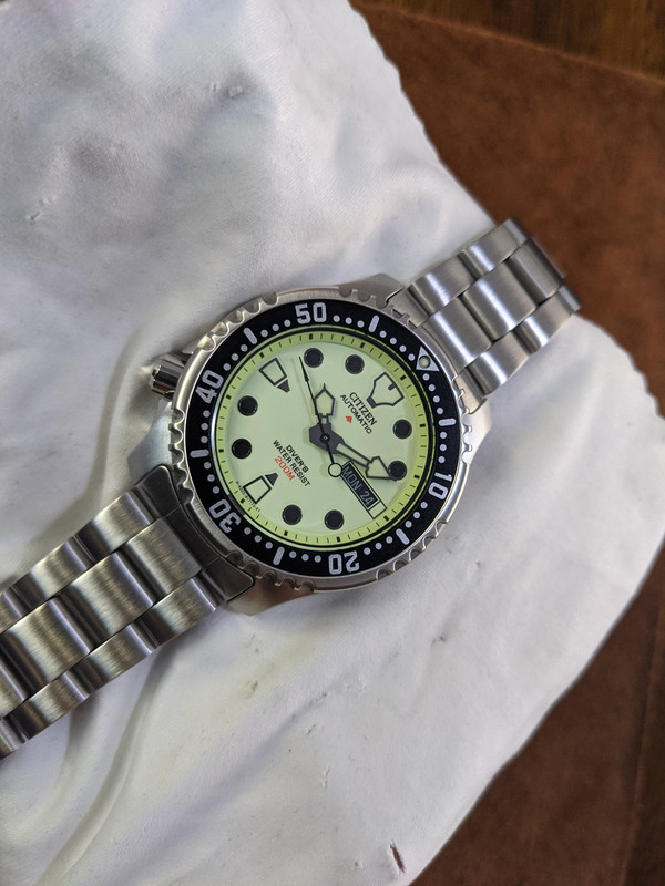 FS: Citizen NY0040 50W Promaster Full Lume Diver Seiko Cousin | WatchCharts Marketplace