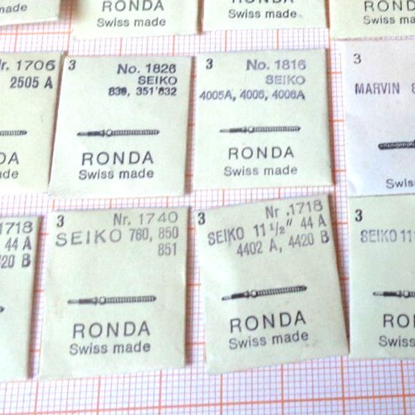 Vintage Watchparts Winding Shaft Winding Shafts for Seiko Wristwatch ...