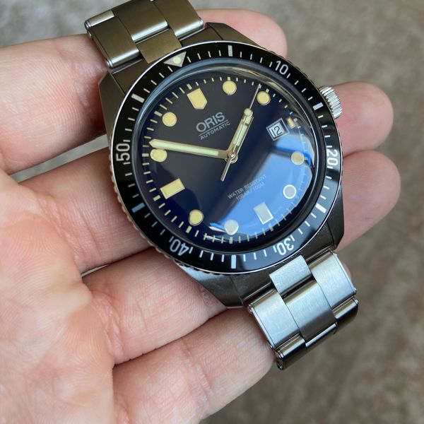 [WTS] CLEAN Blue Oris Divers 65 - Extra OEM Nato! | WatchCharts Marketplace