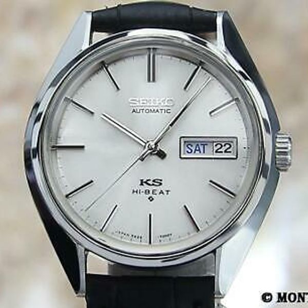 Seiko King Seiko Hi Beat 5626 7111 Auto Mens 36mm Made in Japan 1972 Watch D145 | WatchCharts ...