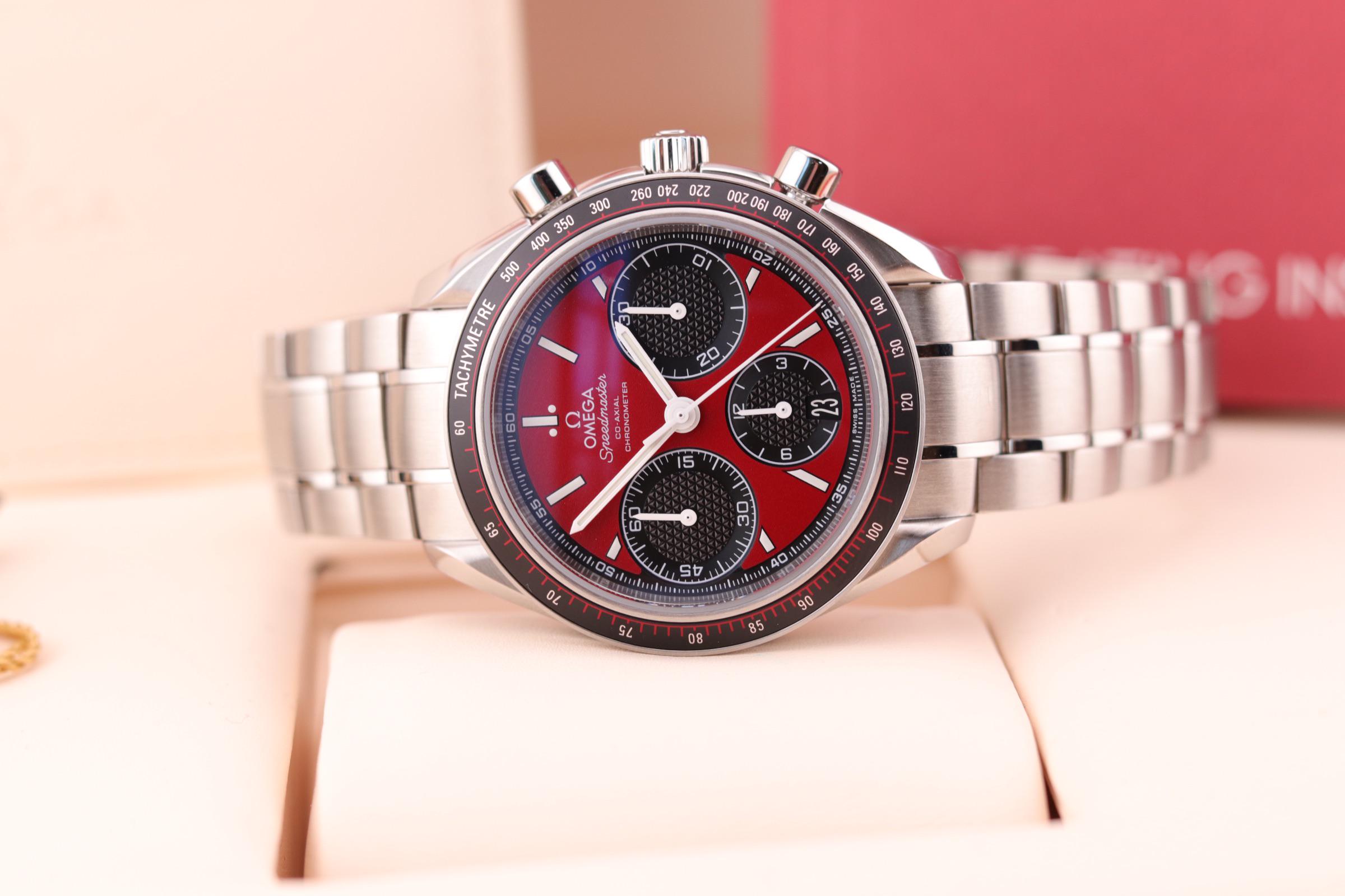 [WTS] Omega Speedmaster Racing Red Dial 326.30.40.50.11.001 Full Kit | WatchCharts Marketplace