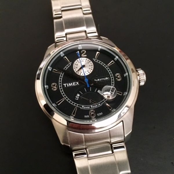 SOLD: Timex T-Series Automatic Power Reserve -- $100.00 | WatchCharts ...