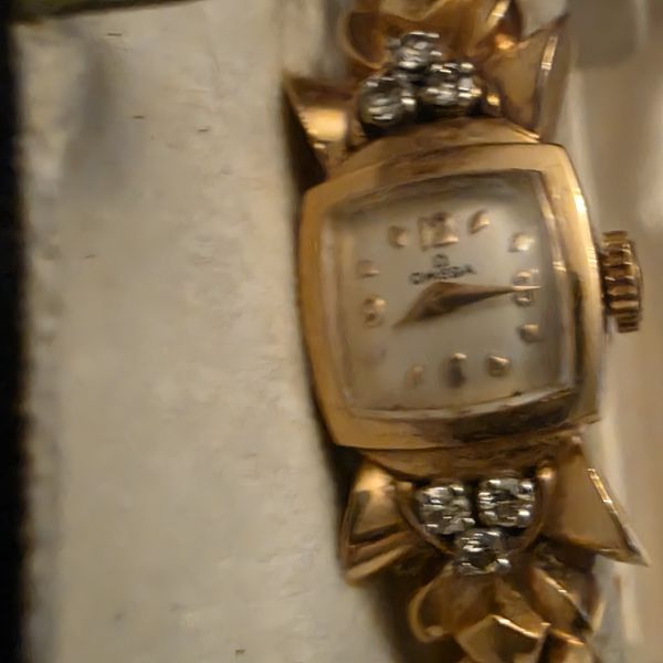 OMÃ GA DIAMANTS VINTAGE OR 18K 750 MONTRE OLD WATCH | WatchCharts ...