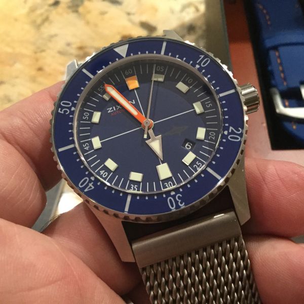 Zixen Nitrox Blue Dial | WatchCharts
