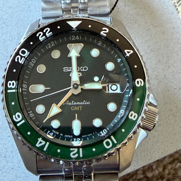 [WTS] Seiko Ssk035 GMT Green BNIB | WatchCharts Marketplace