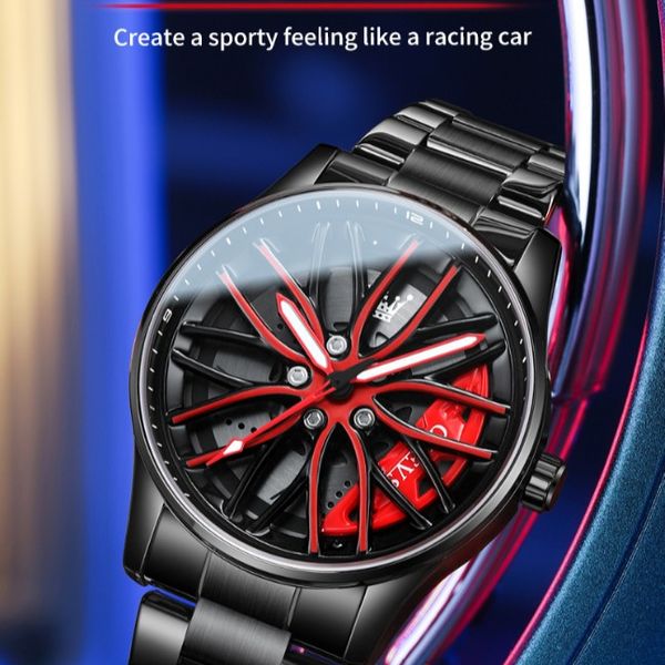 OLEVS 3D Wheel Hub Watch | WatchCharts Marketplace