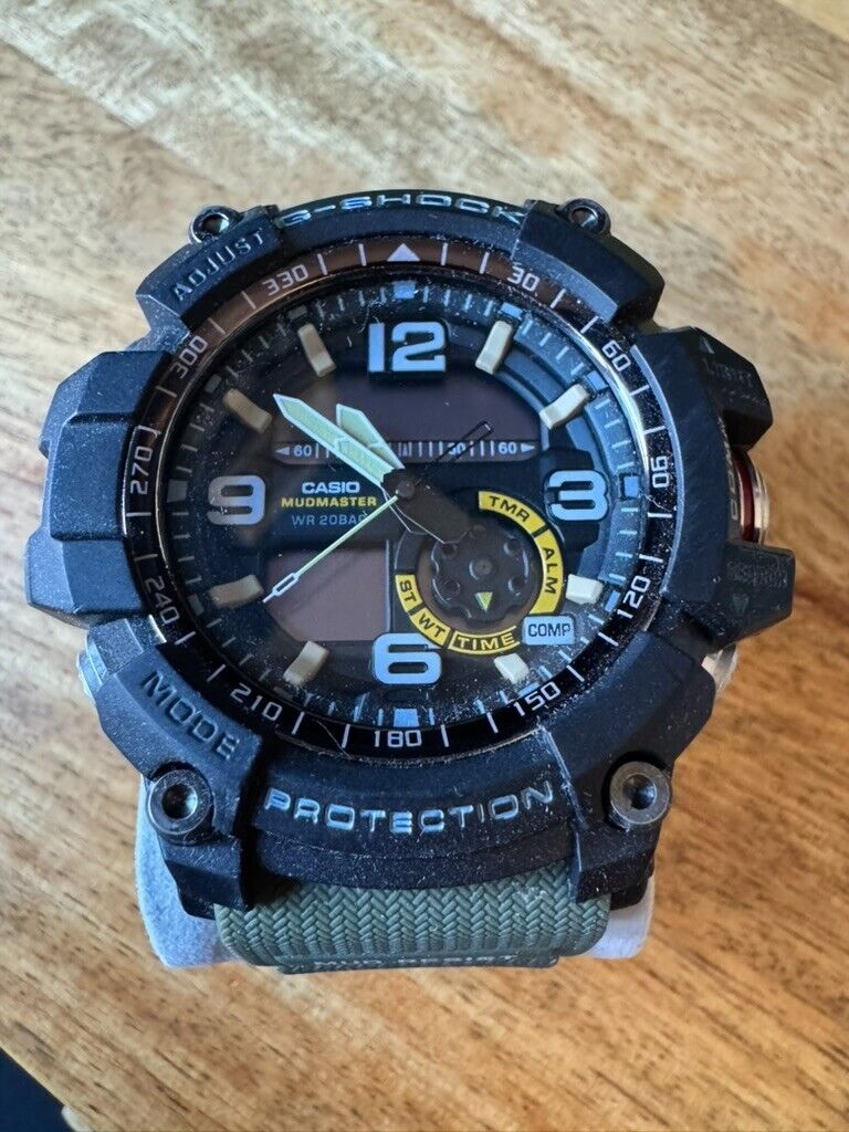Casio G Shock GG-1000-1A3 Mudmaster Men's Watch | WatchCharts Marketplace