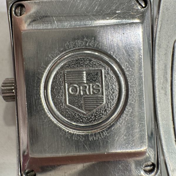 Oris Rectangular 7474 Automatic Tank Watch with Date | WatchCharts ...