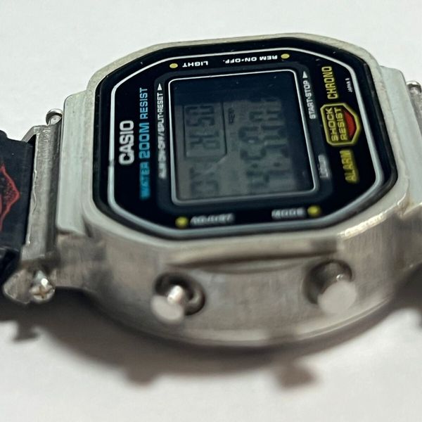 VINTAGE! Casio G-SHOCK DW-5600 Japan H module 901 Screw Back Model ...