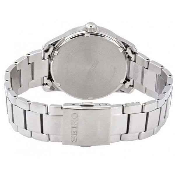 Seiko Men's Solar Powered Dress Wristwatch Stainless Steel SNE527P1 ...