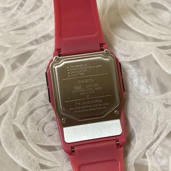 Casio DBC32 Data Bank Digital Watch Calculator Retro Vintage Japan ...