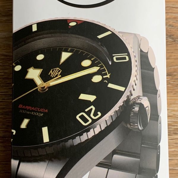 NTH Barracuda Vintage Black with Date | WatchCharts