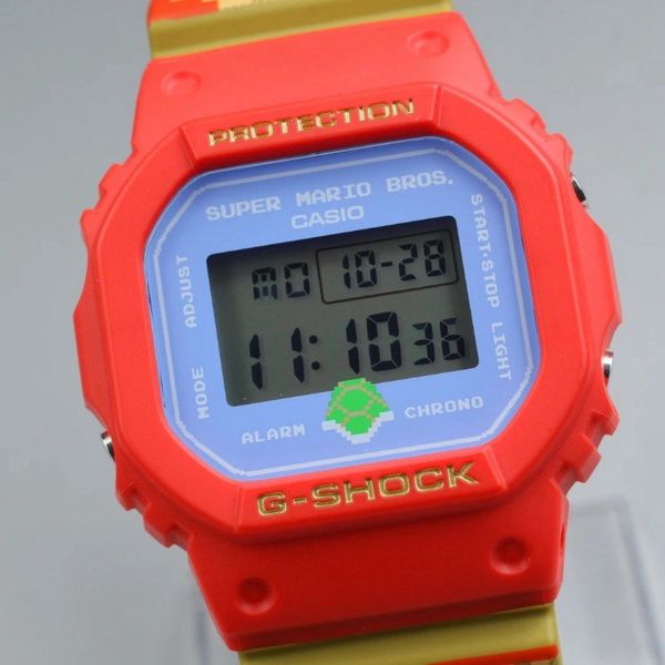 NEW CASIO G-Shock SUPER MARIO BROTHERS Collaboration DW-5600SMB Watch JAPAN | WatchCharts ...