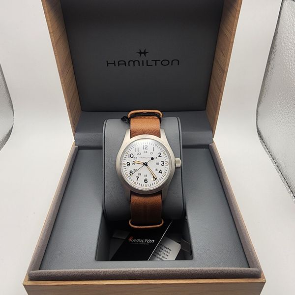 Hamilton Khaki Field Mechanical ~ Mens Watch ~ H69439511 ~ Overstock ...