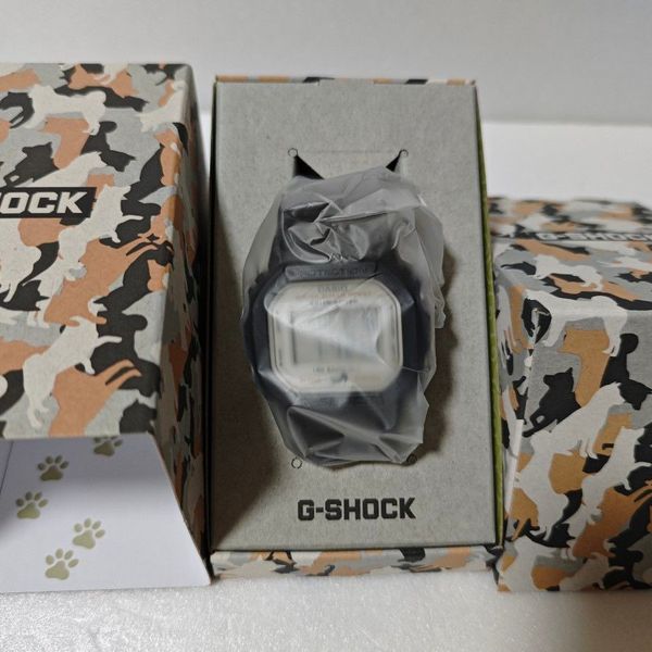 New G Shock DW 5600SHB 1JR CASIO Shiba Inu Model Black Shiba ...