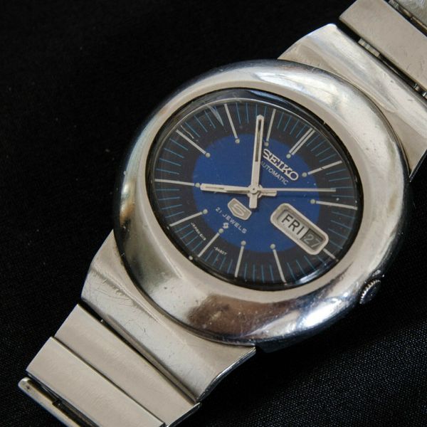Seiko 6119-5411 vintage japan Automatic mechanical UFO Dynamic Steel ...