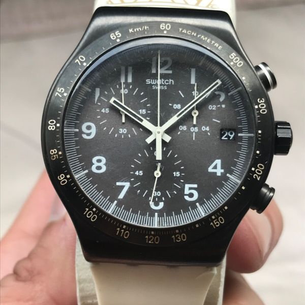 Swatch Chronograph SR936SW Vintage Swiss Men's Watch SAL234SAL7 ...