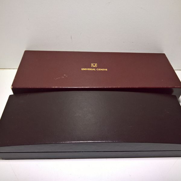 ULTRA RARE VINTAGE UNIVERSAL GENEVE TRICOMPAX WATCH BOX 70SS ...