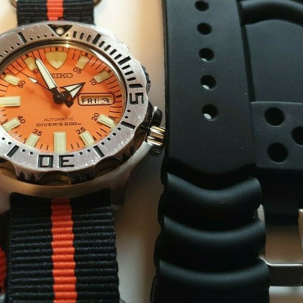 Seiko 1st Classic Orange Monster 7S26-0350 Diver 200M Automatic 42mm ...
