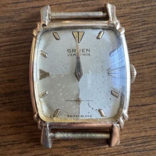 Vintage 1953 Gruen Veri Thin 17 Jewel Watch Caliber 415 | WatchCharts ...