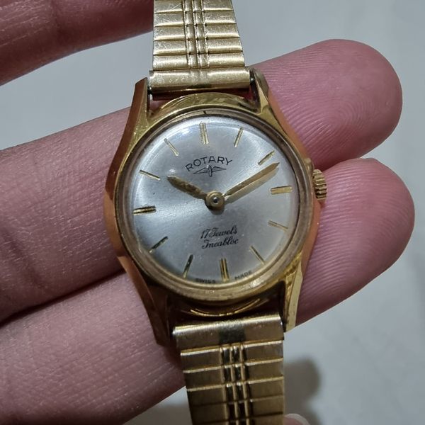 Faulty Rotary 17 Jewels Incabloc Vintage Watch Mechanical | WatchCharts ...